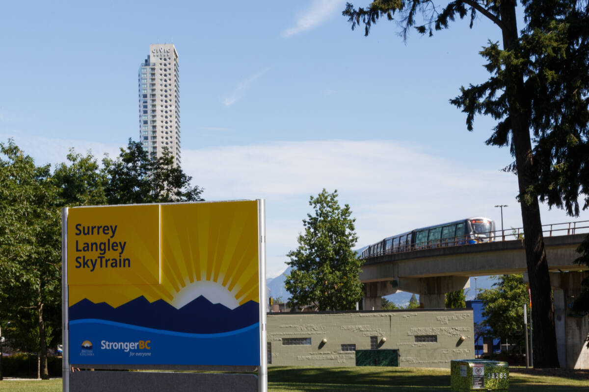 Surrey-Langley SkyTrain line on track to open in late 2028, project ...