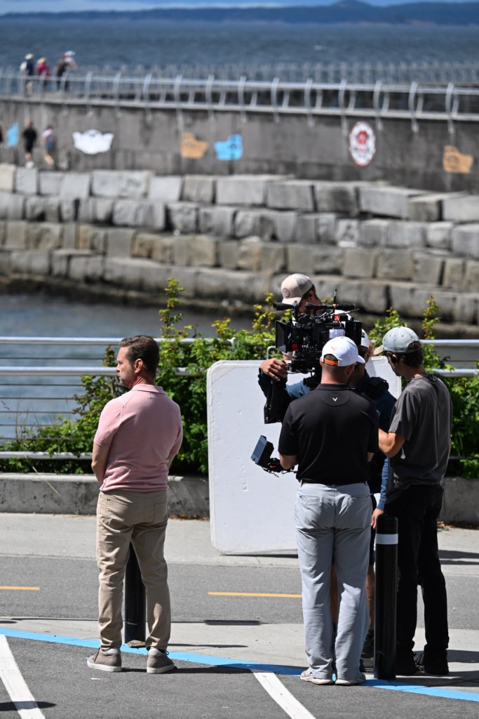 PHOTOS: Stars caught filming Private Eyes West Coast in Victoria ...